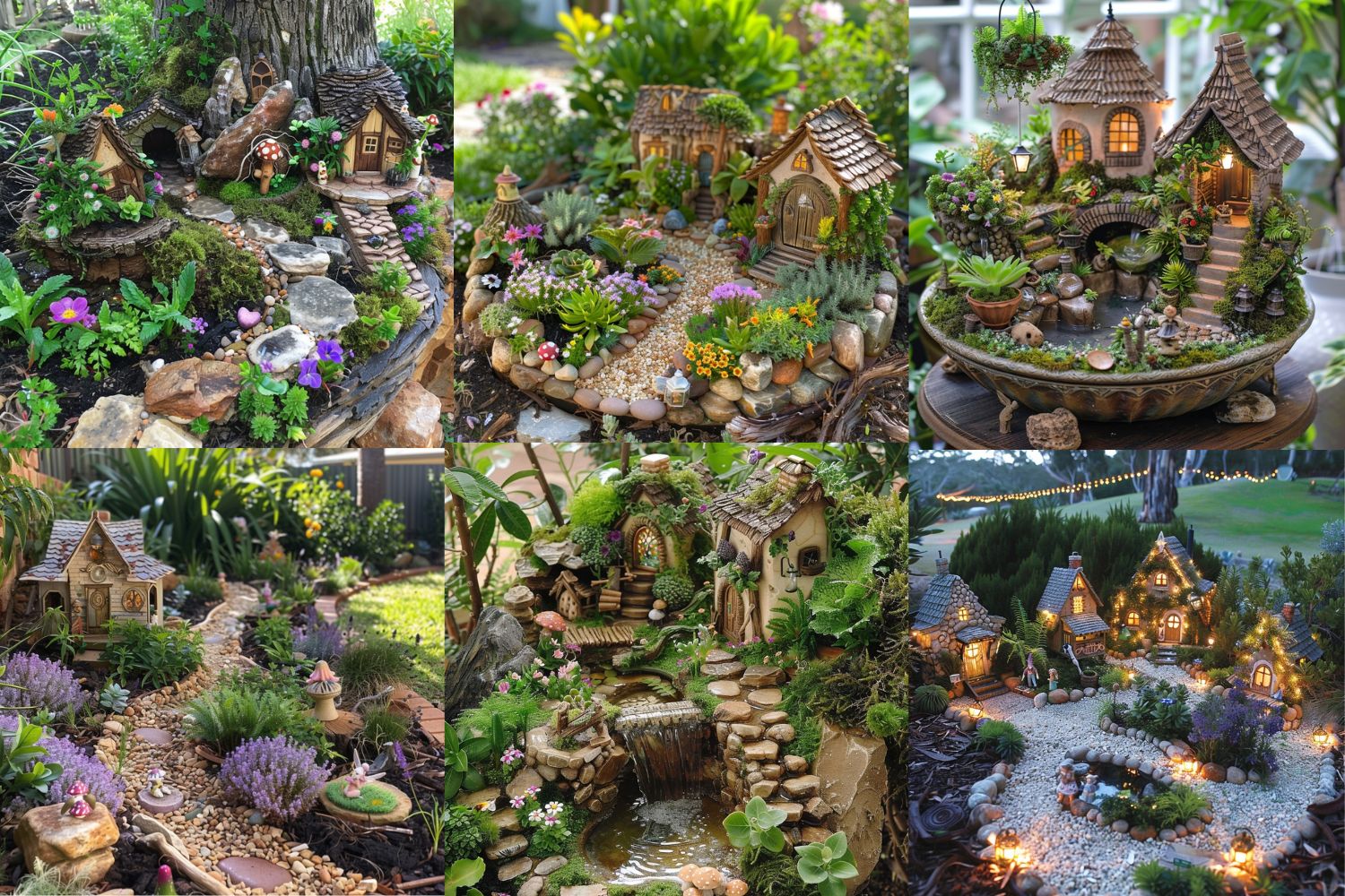 Fairy Garden Ideas Landscaping: Create Enchanted Miniature Worlds ...